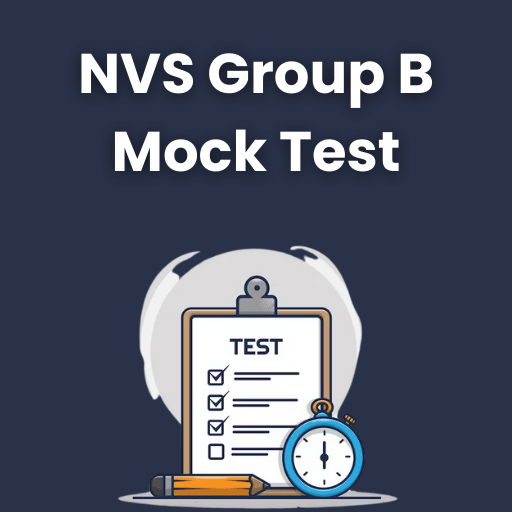 NVS Group B Mock Test Series 2025