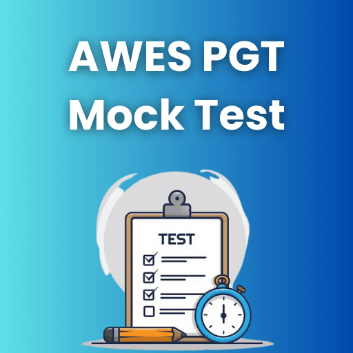 AWES PGT Mock Test Series 2024