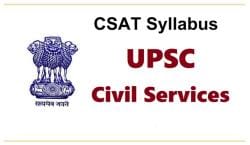UPSC CSAT Syllabus 2025 PDF Download