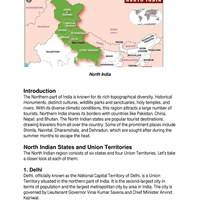 North India - Political - Geography for UPSC CSE PDF Download