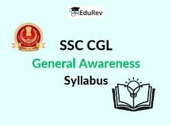 SSC CGL General Awareness Syllabus PDF Download