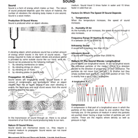 Sound : Chapter Notes, Class 9 Science PDF Download