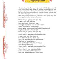 NCERT Textbook : Poem - Geography Lesson - English Class 8 PDF Download