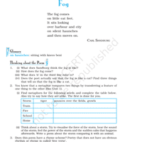 NCERT Textbook: Fog - English Class 10 PDF Download
