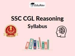 SSC CGL Reasoning Syllabus PDF Download