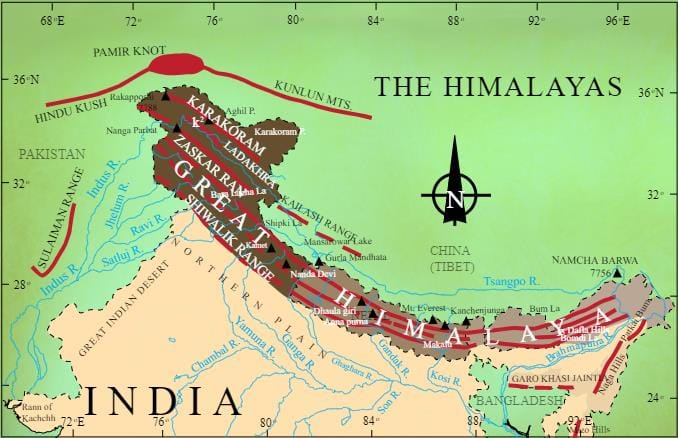 The Himalayas - An Introduction - UPSC PDF Download
