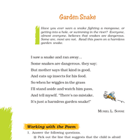 NCERT Textbook: Garden Snake - English Honeycomb Class 7 PDF Download