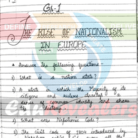 NCERT History Class 10 Handwritten Notes Chapter 1(by Aryan DVeDi) PDF ...
