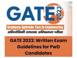 GATE 2023: Written Exam Guidelines Released for PwD Candidates PDF Download