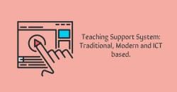 Teaching Support System - Teaching Aptitude for Teaching Exam - B.Ed Entrance PDF Download