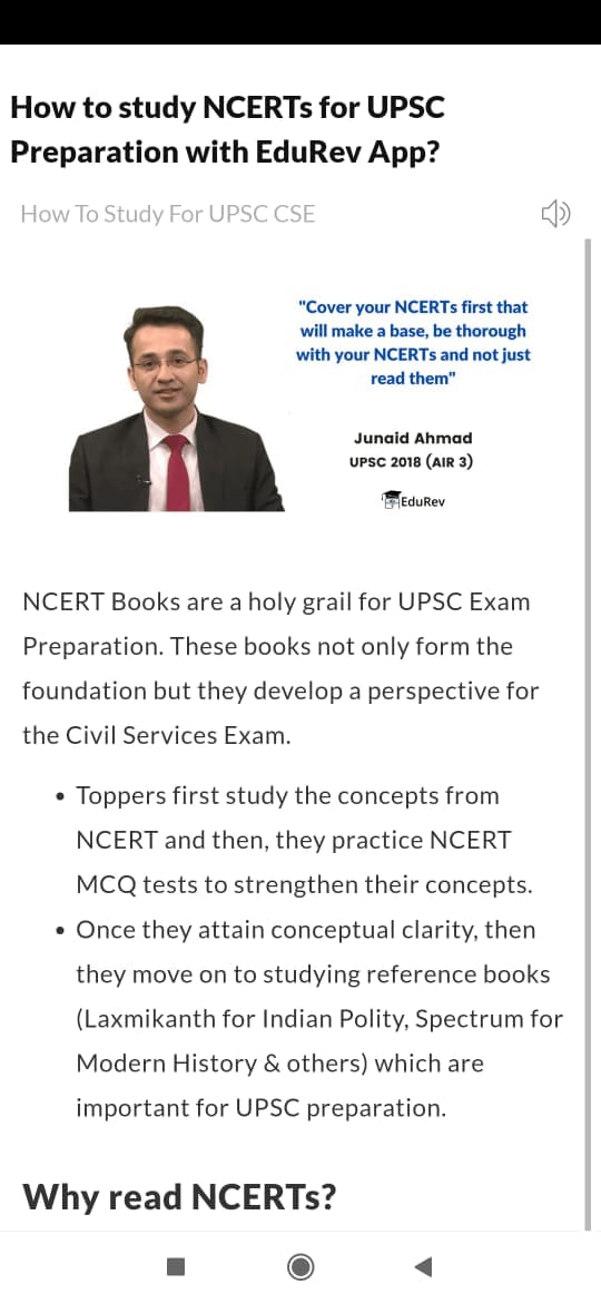 How to read NCERTs effectively for the UPSC preparation? - EduRev UPSC Question