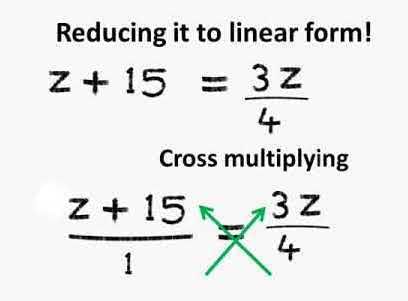 Reducing Equations to Simpler Form - Advance Learner Course ...