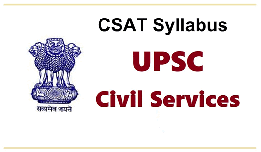 UPSC CSAT Syllabus 2025 PDF Download