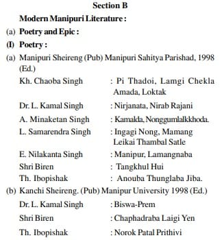 Important Books for Manipuri Literature Optional for UPSC IAS Mains PDF ...