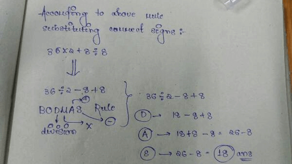 Bodmas rule - NEET PDF Download