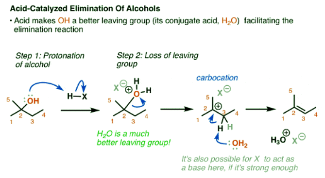 E1 Rxn Rearrangements and SN1 E1 Comparison - Chemistry Optional Notes ...