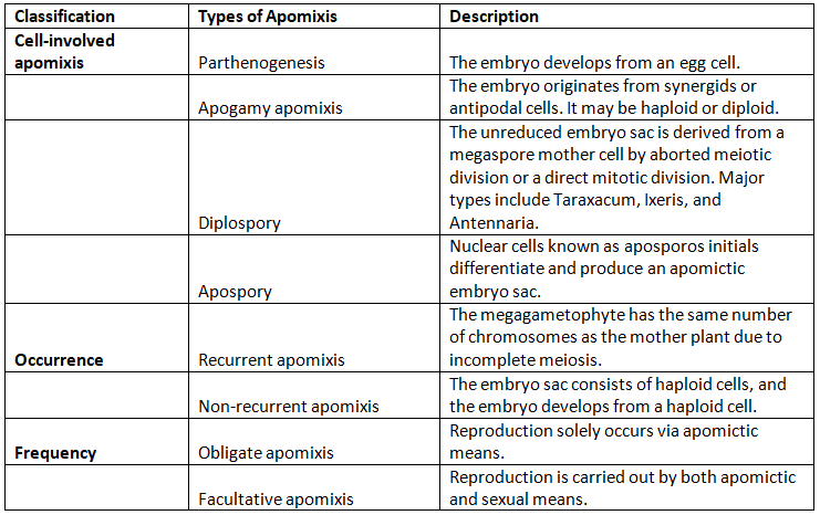 Apomixes - Botany Optional for UPSC PDF Download