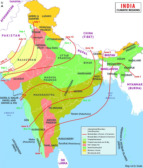 Climatic Regions - Geography Optional for UPSC (Notes) PDF Download
