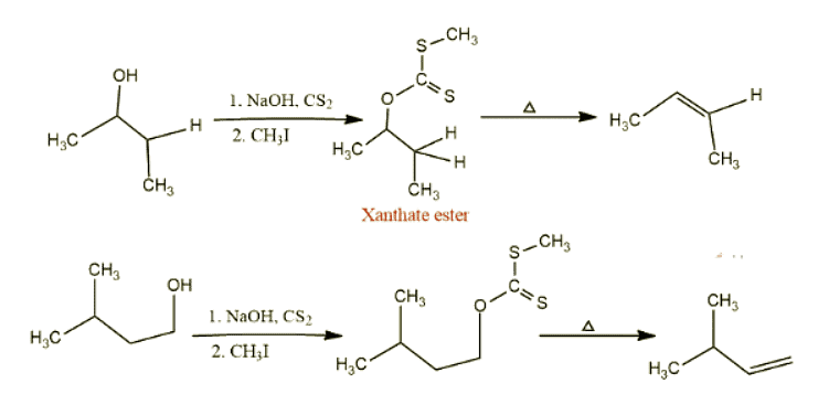Chugaev Reaction and Mechanism - Chemistry Optional Notes for UPSC PDF ...