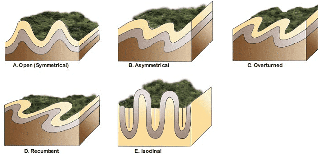 Classification of Folds - Geology Optional Notes for UPSC PDF Download
