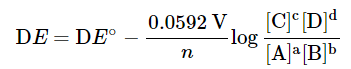 Nernst Equation - Chemistry Optional Notes for UPSC PDF Download