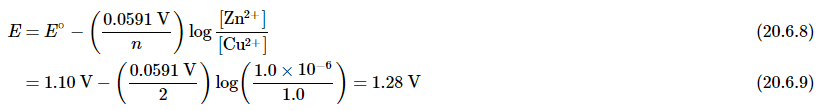 Cell Potential Under Nonstandard Conditions - Chemistry Optional Notes ...