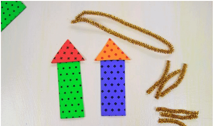 Craft Ideas: Diwali Greeting Card - Hands on Art and Craft - Class 1 ...