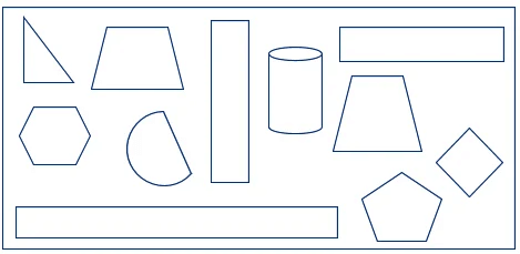 Shapes and Space Class 1 Worksheet Maths Chapter 1