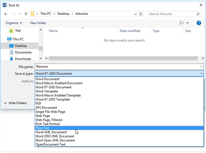 Saving and Sharing Documents - How to become an Expert of MS Word - Class 6 PDF Download
