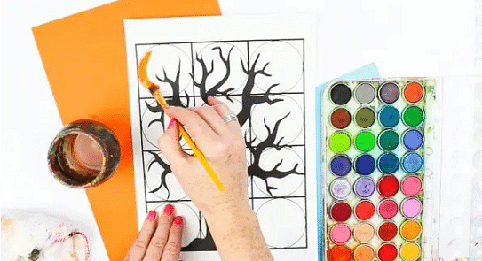 Kandinsky Circles Template