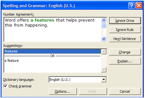 Spell and Grammar Check - How to become an Expert of MS Word - Class 6 ...