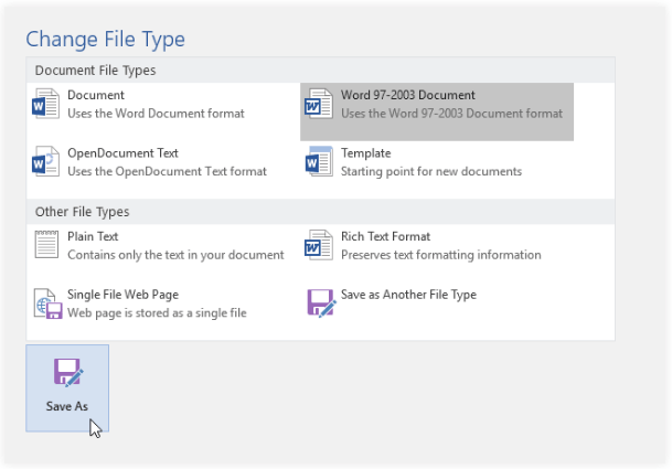Saving and Sharing Documents - How to become an Expert of MS Word ...