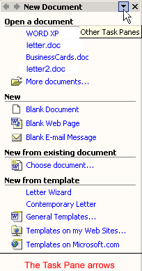 Identifying Parts of the Word Window - How to become an Expert of MS ...