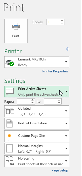 Page Layout and Printing - How to become an Expert of MS Excel - Class ...