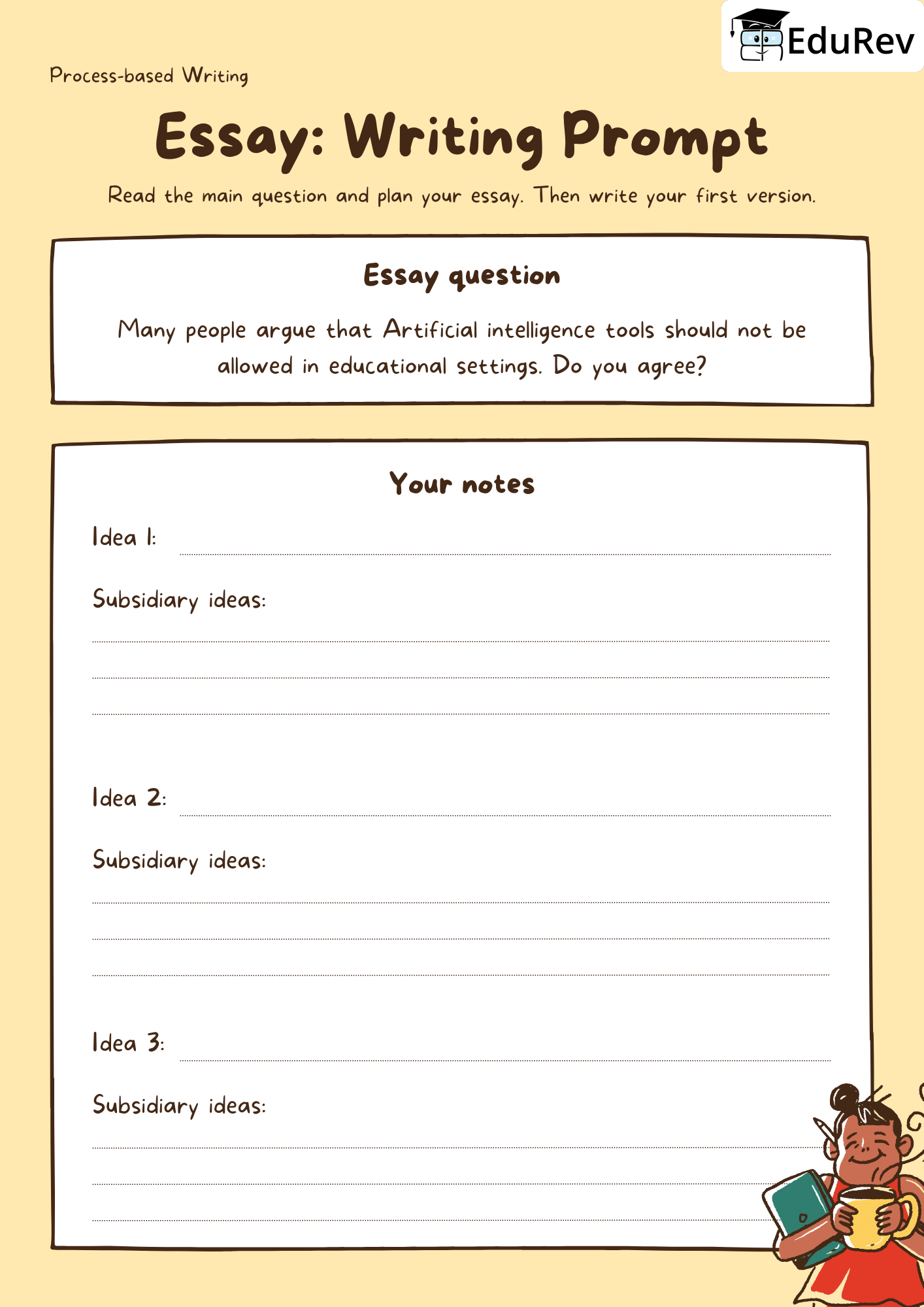 Printable worksheet: AI tools - English Grammar Class 5 PDF Download
