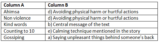 Worksheet Solutions: Ahimsa—the message of India - Living in Harmony ...