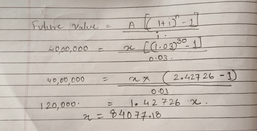 Raja aged 40 wishes his wife Rani to have Rs. 40 lakhs at his death. If ...