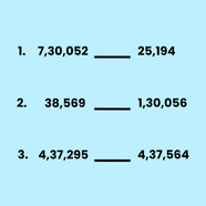 Worksheet Large Numbers Mathematics For Class 5 PDF Download