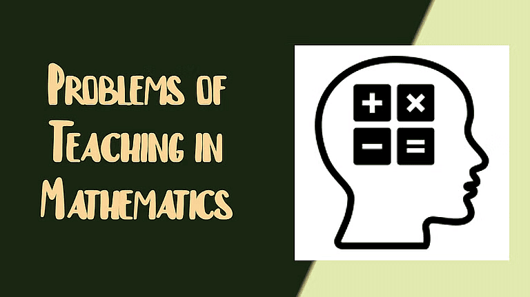 Notes: Problems of Teaching in Mathematics - Mathematics and Pedagogy ...