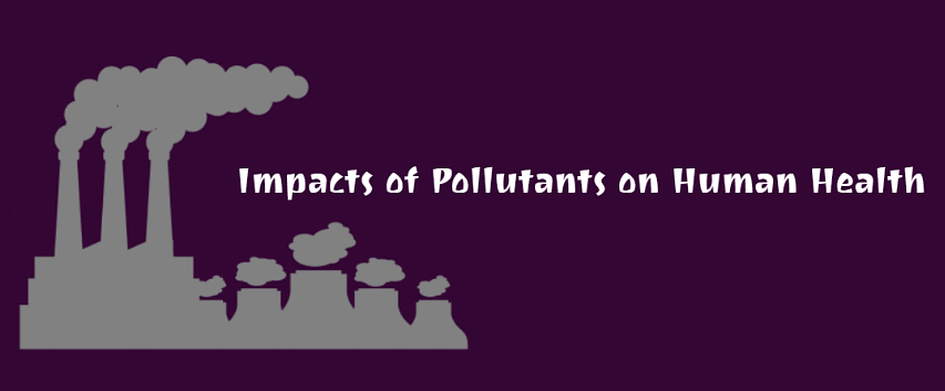 Impacts of Pollutants on human health - People, Development and ...