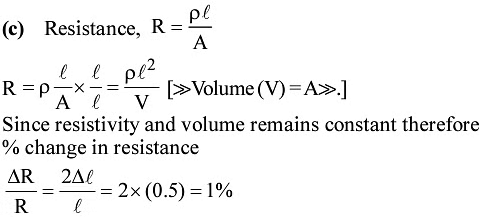 Resistance, Resistivity, and Ohm's Law - JEE PDF Download