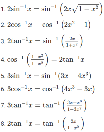 Properties of Inverse Trigonometric Functions - Mathematics (Maths) for ...