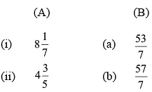 Fractions Class 6 Worksheet Maths Chapter 7