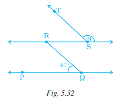 NCERT Exemplar Solutions: Lines and Angles - Mathematics (Maths) Class ...