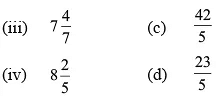 Fractions Class 6 Worksheet Maths Chapter 7