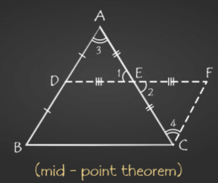 The Mid Point Theorem - Mathematics (Maths) Class 9 PDF Download