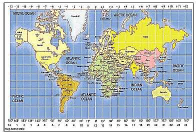 Globes and Maps - 2 Class 5 Worksheet SST