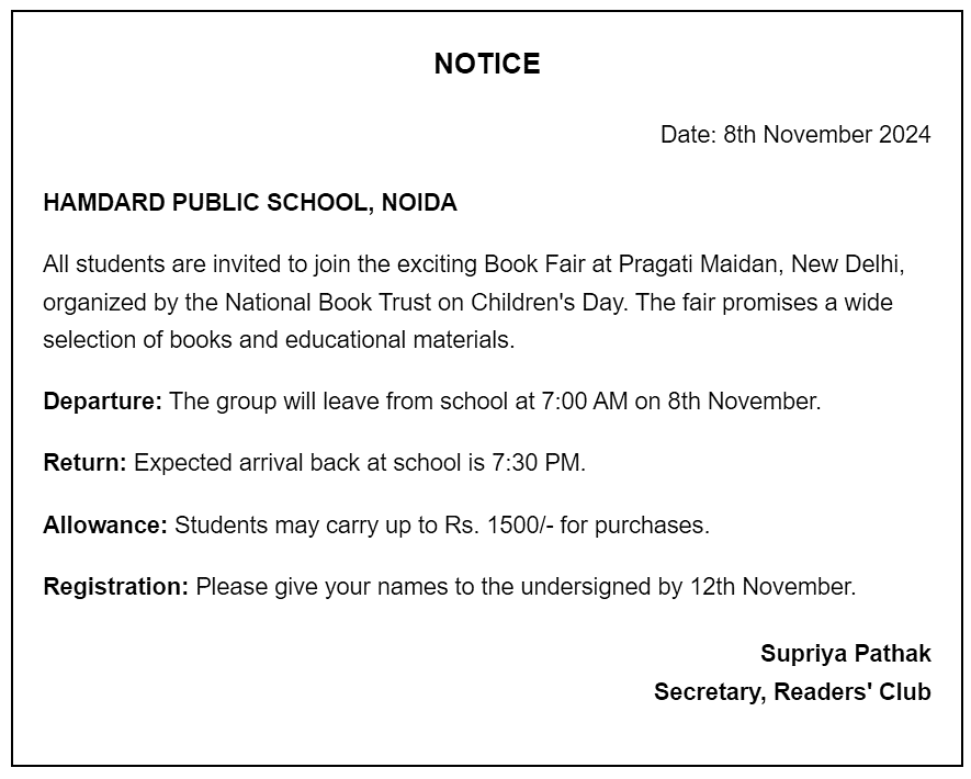 BBC Compacta Class 8 Solutions - Classroom Assignment- 13