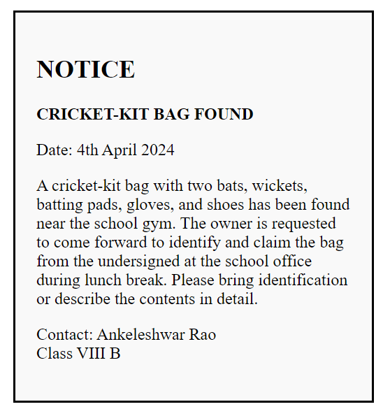 BBC Compacta Class 8 Solutions - Classroom Assignment- 10