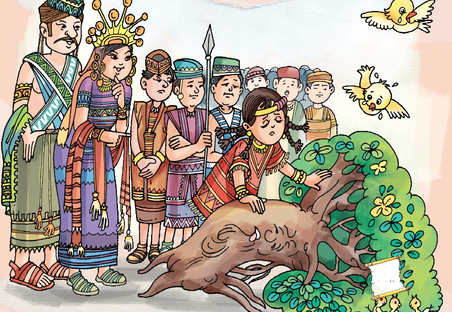 Worksheet Solutions: Who will be Ningthou - English Marigold Class 5 ...